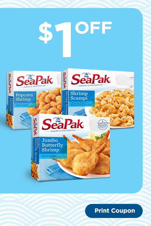 Get Offer | $1.00 OFF any ONE (1) SeaPak product