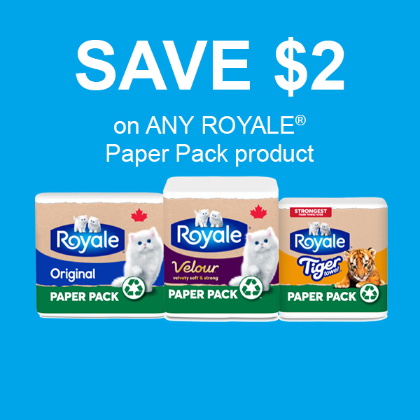 Get Offer | SAVE $2 / Économisez 2 $ on ANY ROYALE® Paper Pack product ...