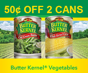 Get Offer | $0.50 off 2 Cans Butter Kernel Vegetables, Any Variety